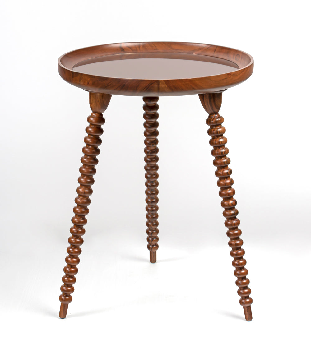 Buy Trio Walnut Side Table Online - Our Better Planet