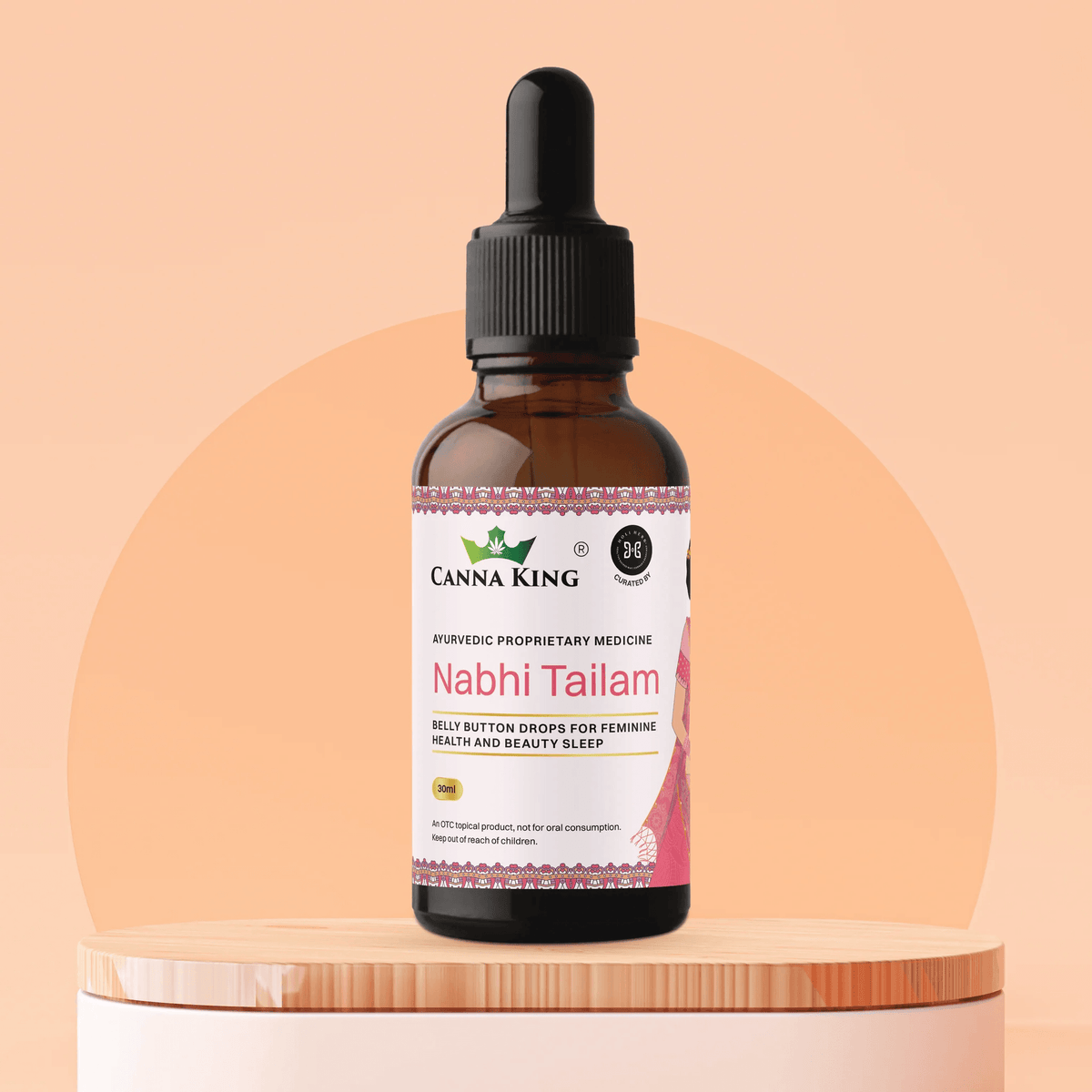 Buy Cannaking Nabhi Tailam- Belly button drops- 30ml Online - Our ...
