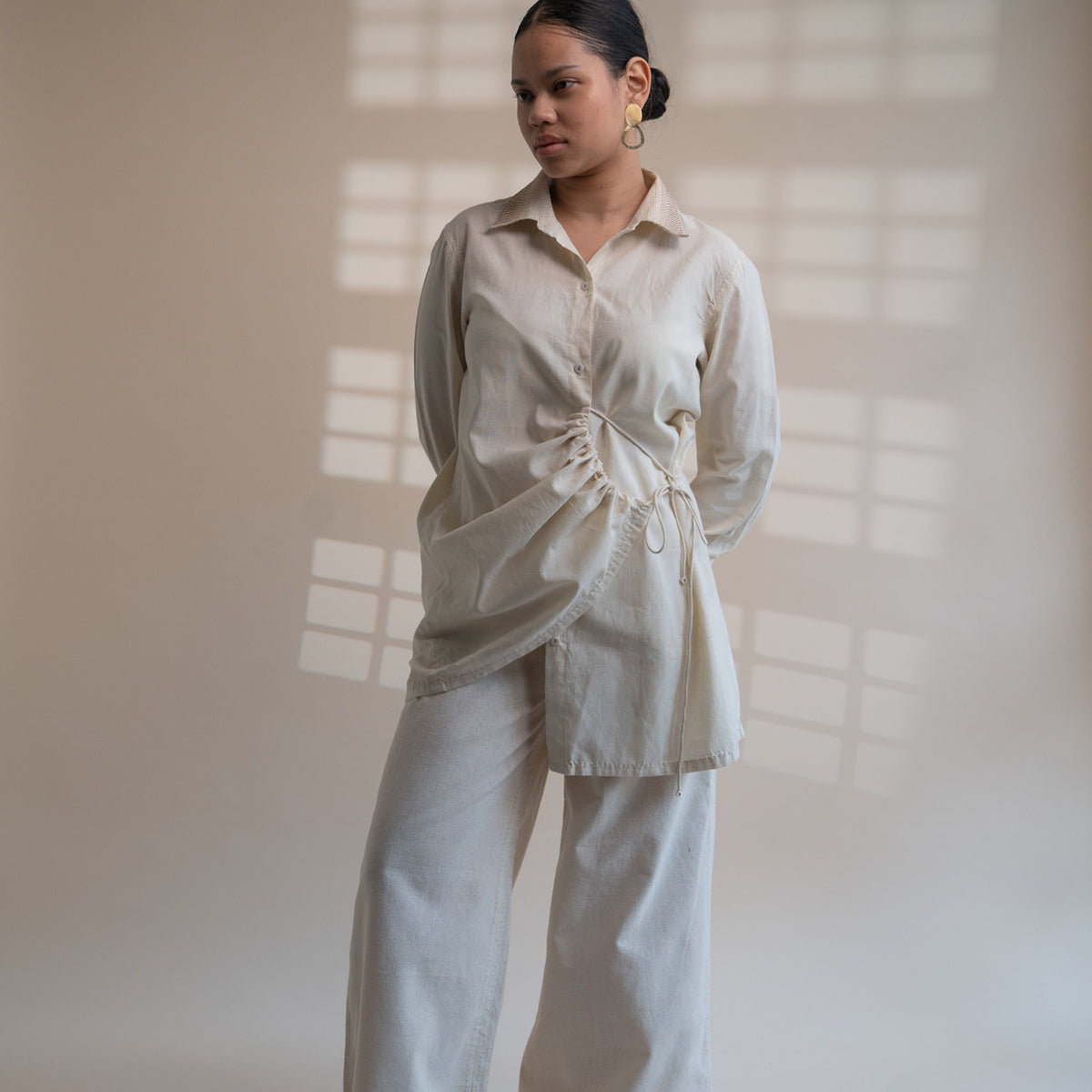 Buy Dawning Draped Shirt Online - Our Better Planet