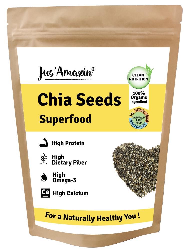 Buy Jus Amazin Jus Amazin Organic Chia Seeds Online - Our Better Planet