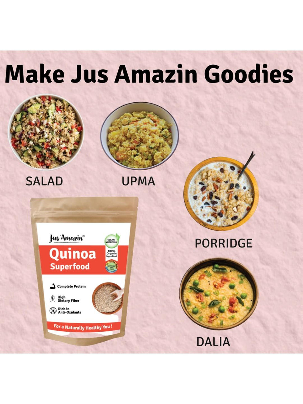 Buy Jus Amazin Jus Amazin Organic Quinoa Online - Our Better Planet