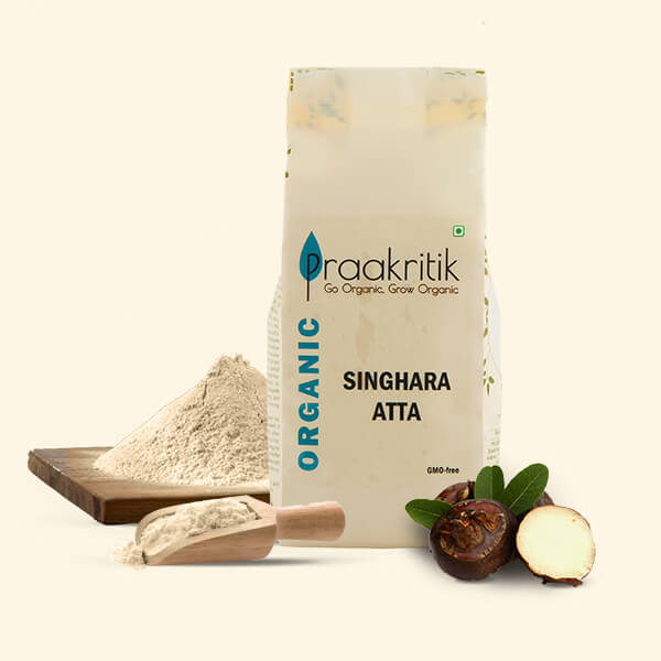 Buy Praakritik Organic Singhara Atta 500 G Online - Our Better Planet