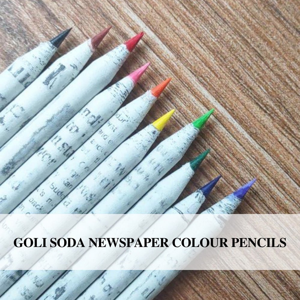 Buy Goli Soda Newspaper Colour Pencils ( 10 Colours ) Online - Our ...