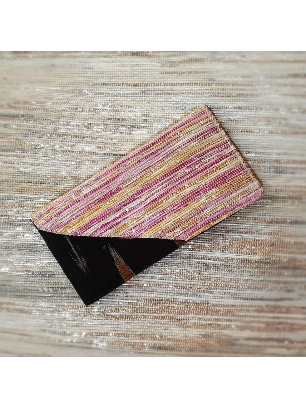 Buy reCharkha EcoSocial Upcycled Handwoven Clutch It Online - Our ...